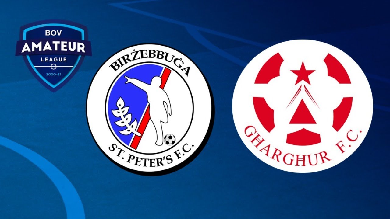 BIRZEBBUGIA ST.PETERS F.C VS GHARGHUR F.C - YouTube