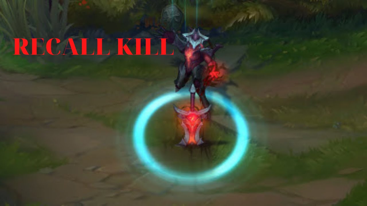 Recall kill | League Of Legends - YouTube