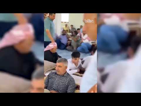 Şanlıurfa'da Naimi tarikatı üyeleri zikir çekerken böyle kendilerinden geçti