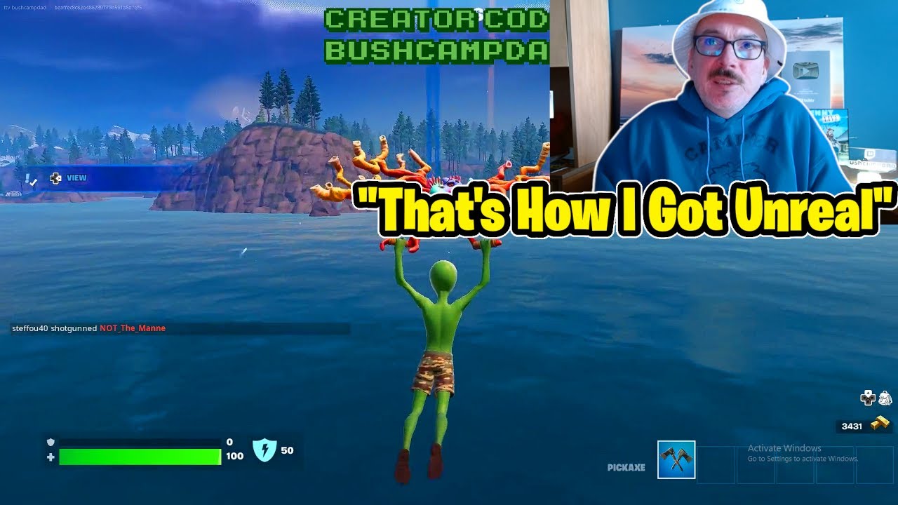 BushCampDad Reveals New Secret Season 3 Strat To Get Unreal - YouTube