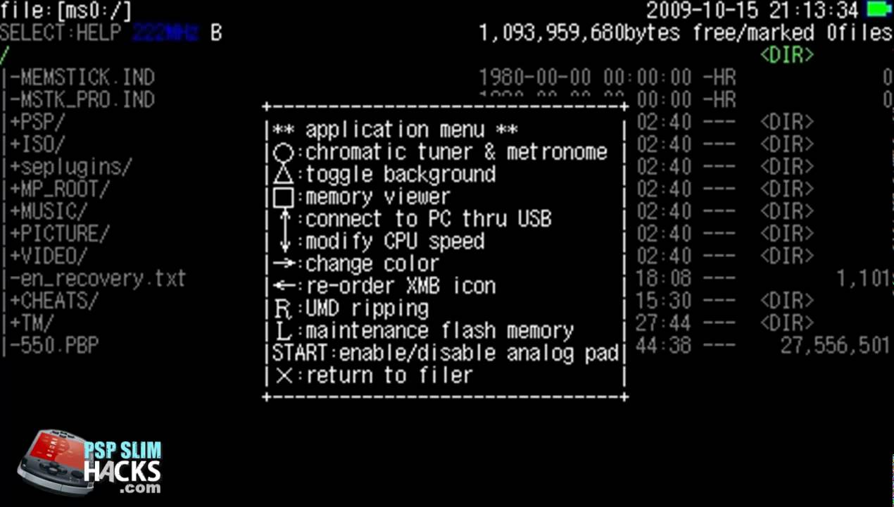 PSP Filer 6.4 Quick Demo - YouTube