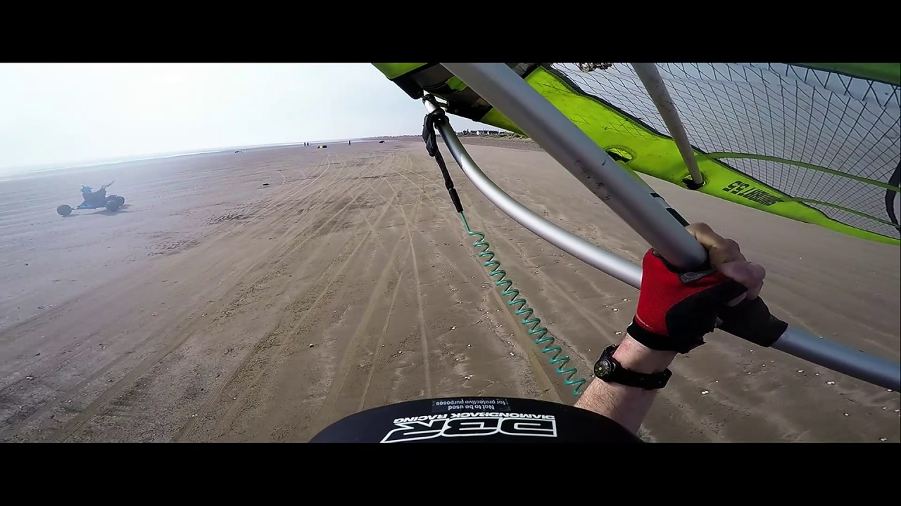 Greatstone Kitewing Dirtsurfer and Buggy Run April 2016 - YouTube