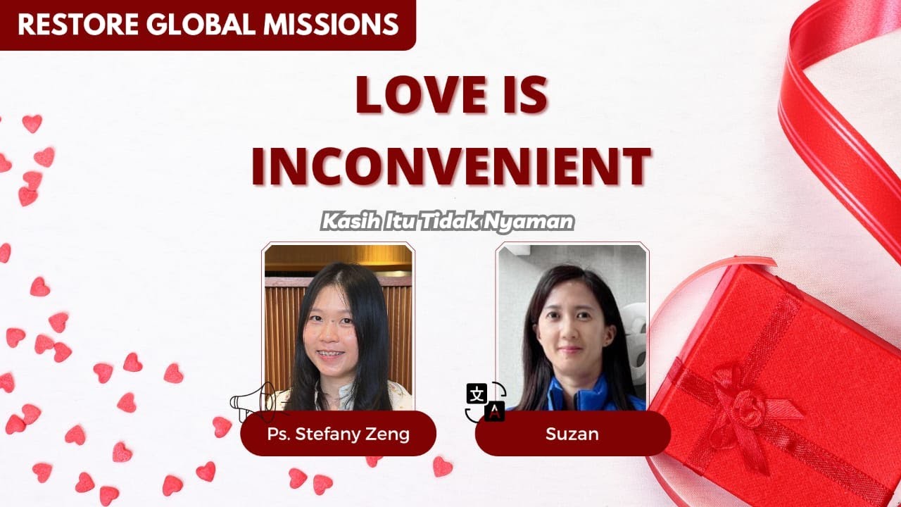 LOVE IS INCONVENIENT (KASIH TIDAK NYAMAN) - Ps Stefany - YouTube