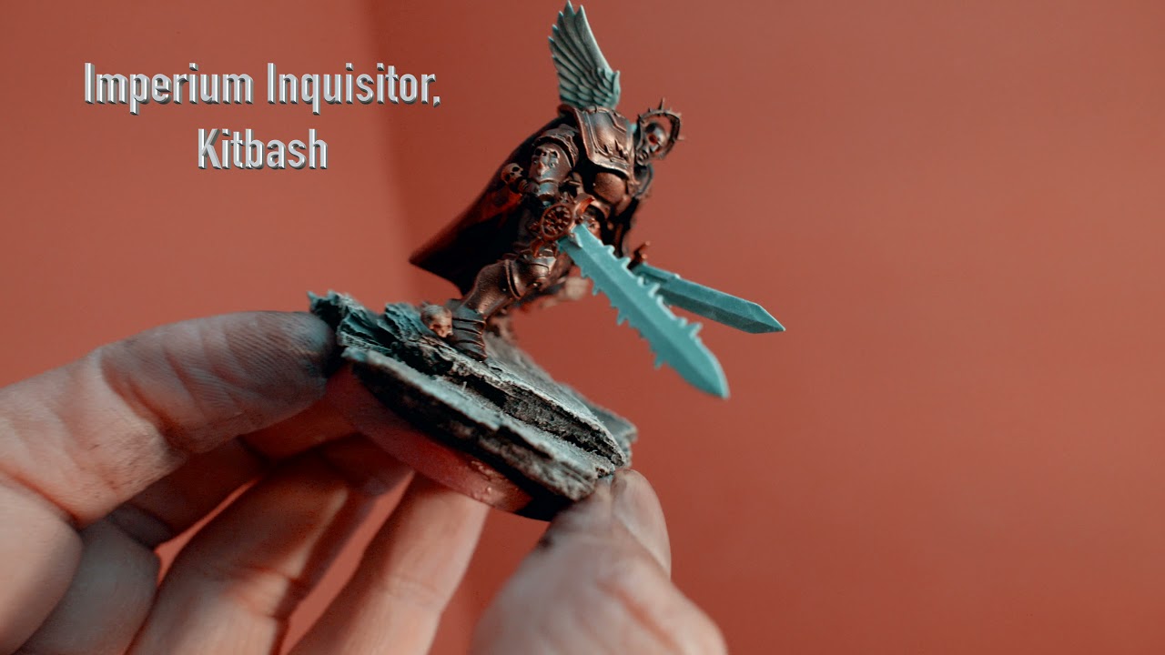 Warhammer 40K Inquisitor, Kitbash - YouTube