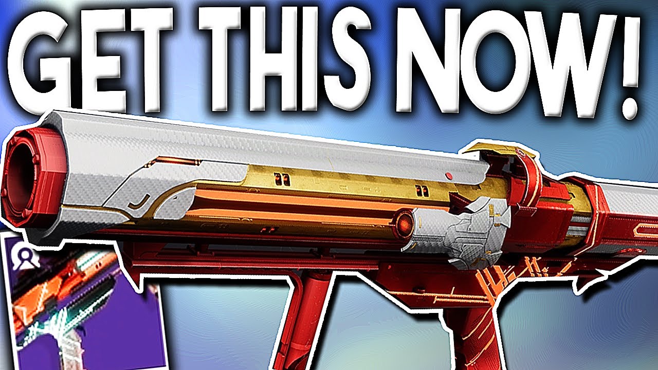 Destiny 2 MUST GET THIS ROCKET LAUNCHER NOW - New Best Rocket Launcher ...