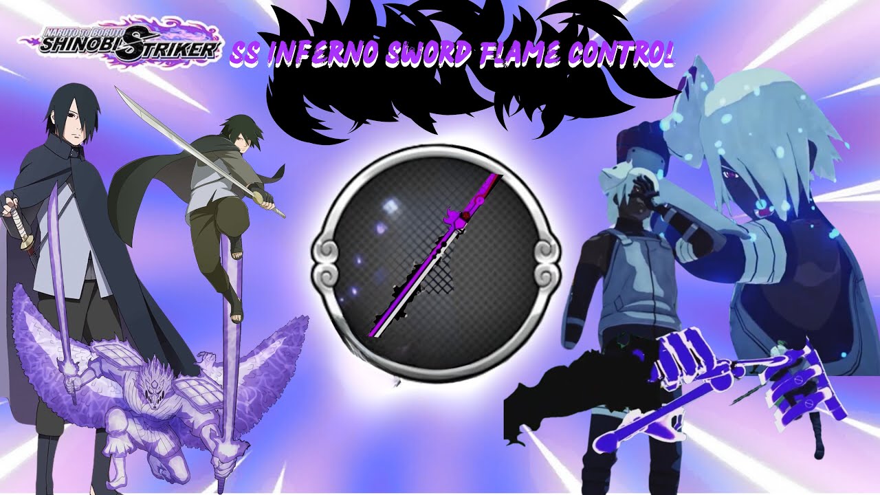 SS New Weapon Inferno Sword Flame Control Naruto To Boruto Shinobi ...