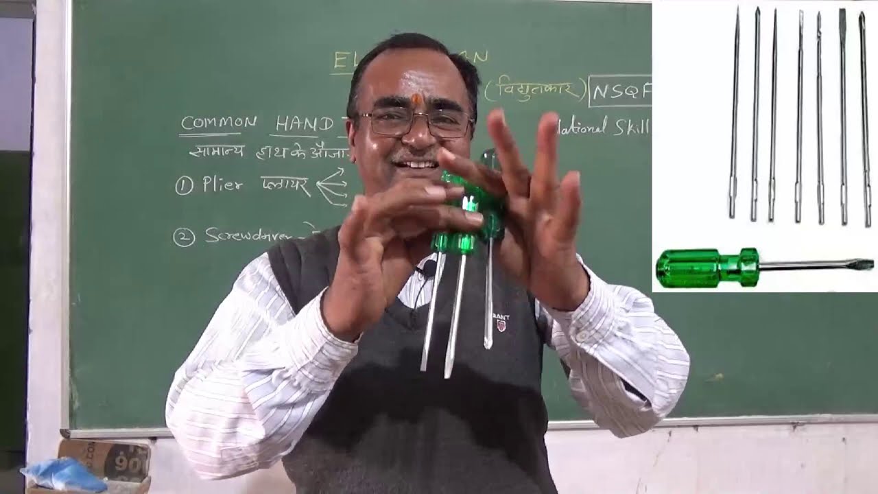 ELECTRICIAN HAND TOOLS ,PART -1 - YouTube