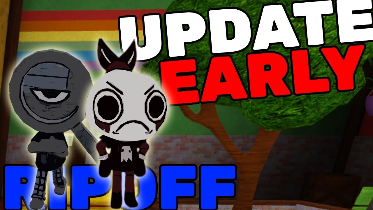 Playing RIPOFFS Of Roblox Dandy World...I found a early update access ...
