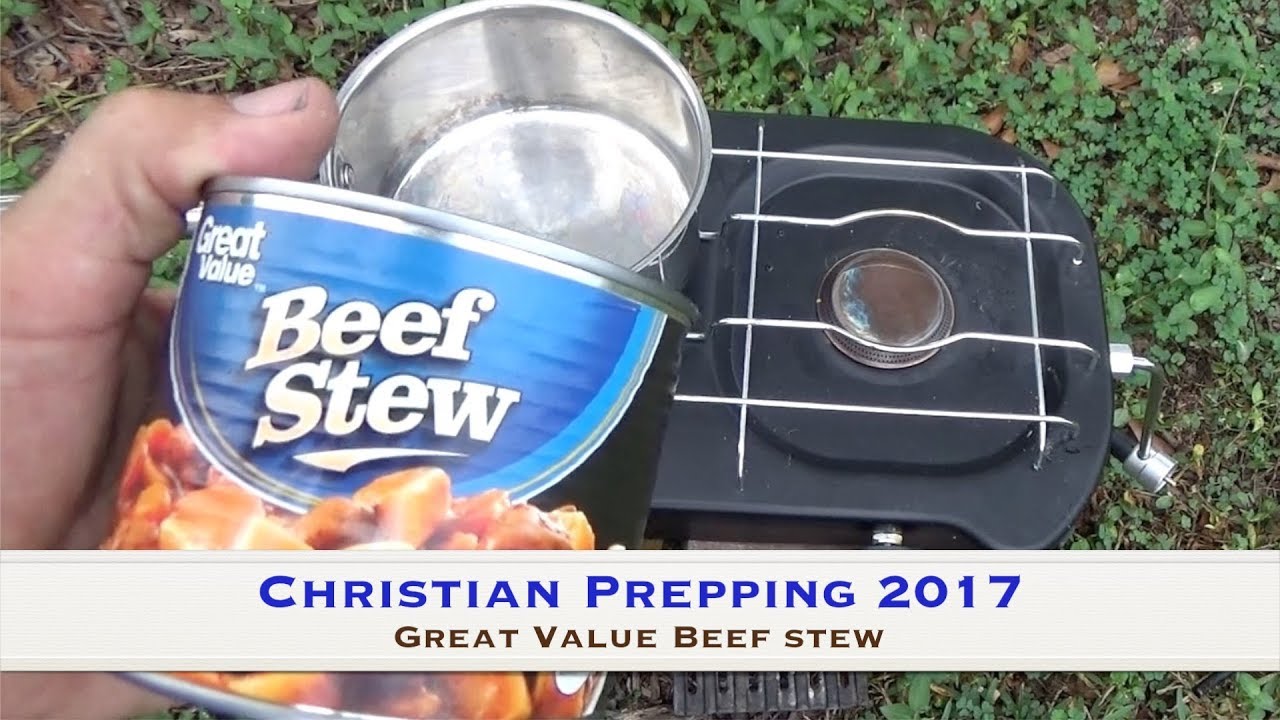 Christian Prepping 2017 - Expired Walmart Stew - YouTube