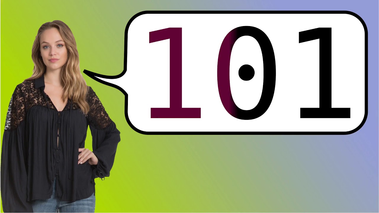 How To Say 101 In French YouTube