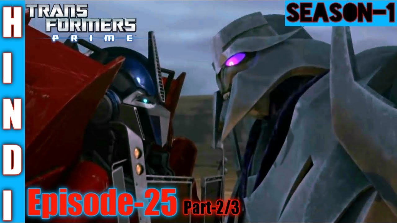 Transformers Prime Episode 25 in Hindi ||One Shall Rise||TFP S1 E25 P2 ...