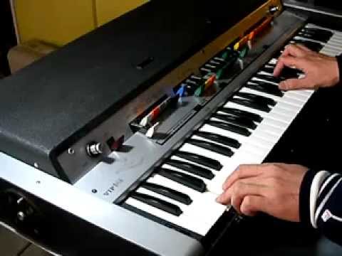 Farfisa VIP345 demo [organ69] - YouTube
