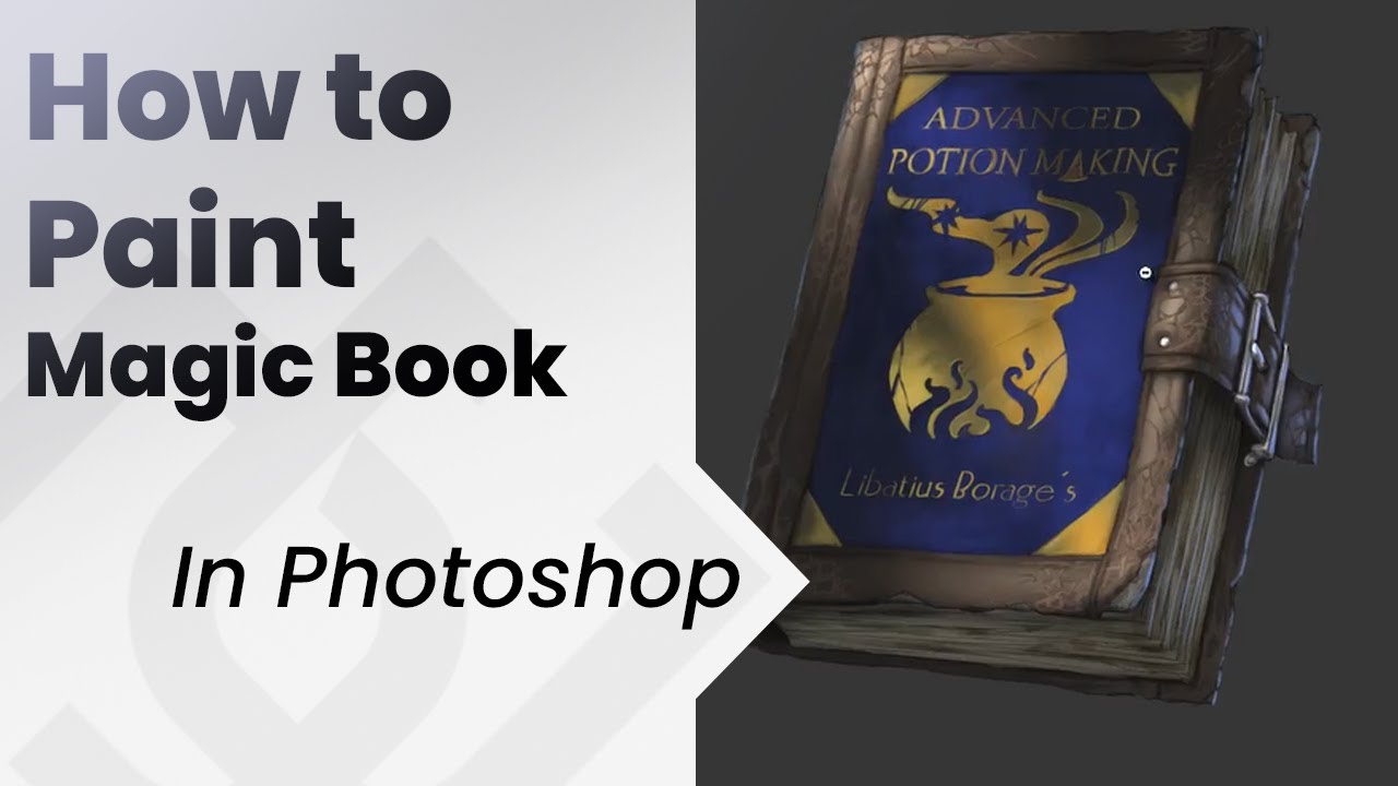 Painting a Magic Book - YouTube