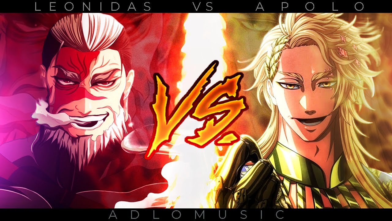 LEONIDAS VS. APOLO RAP | Record of ragnarok / Shuumatsu no valkyrie ...