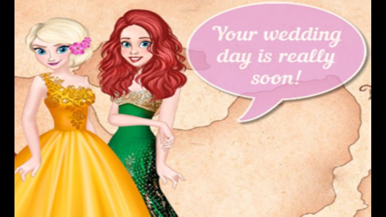 Princess Wedding Around The World - Elsa is getting married! - YouTube