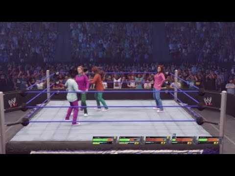 WWE 2K22 CAWS 10-Woman Royal Rumble Match 1 - YouTube