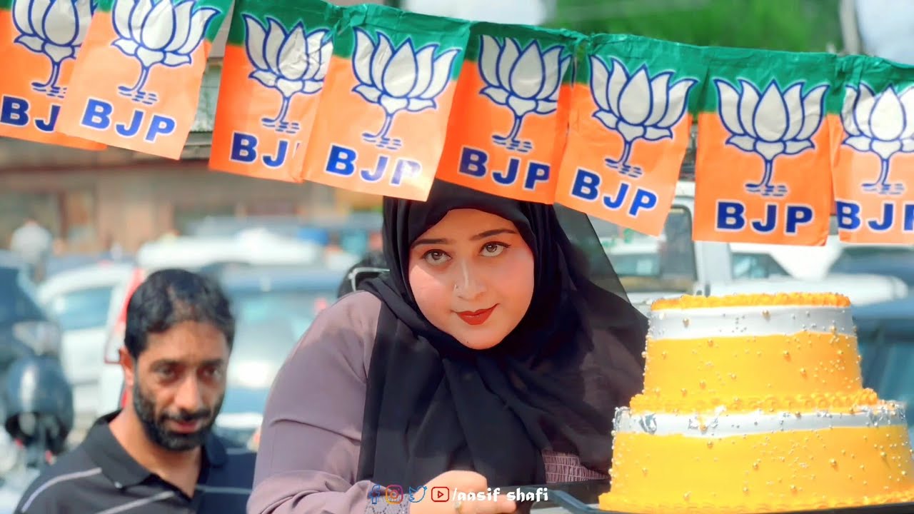 BJP Celebrations In Anantnag | Cake Cutting | Election 2024 | Kashmir ...