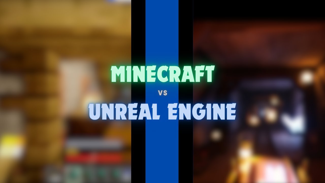 Minecraft VS Unreal engine 5 - YouTube