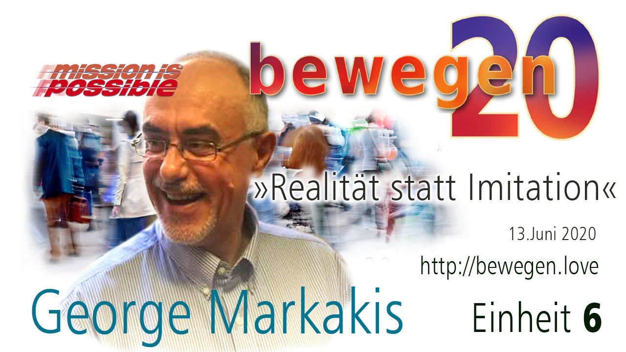 George Markakis bei »bewegen20« - YouTube