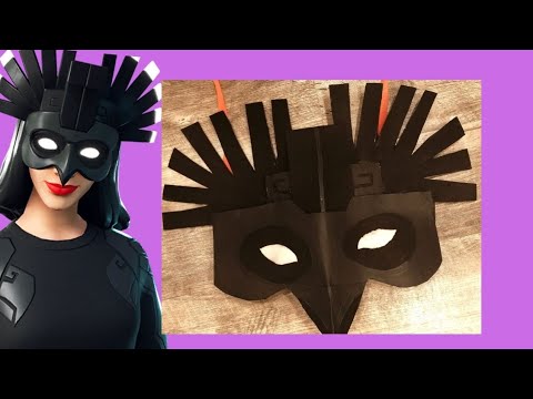 Shadowbird Fortnite Skin Mask - YouTube