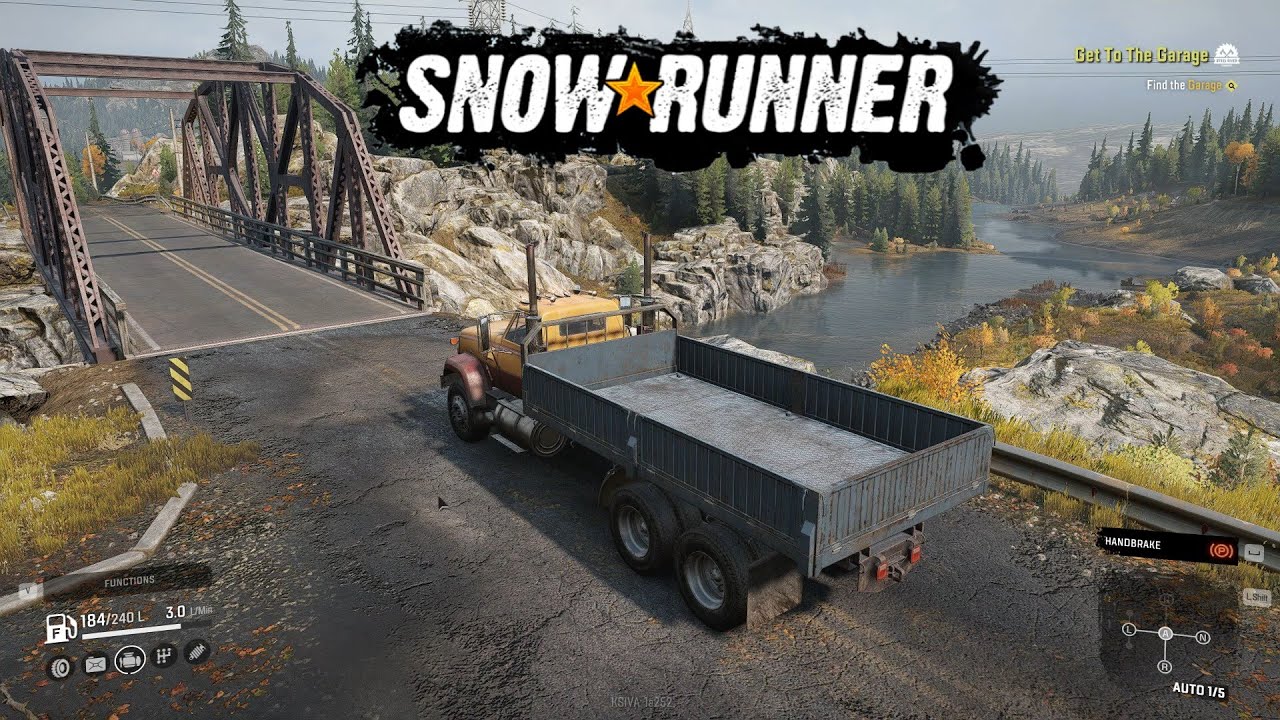 SnowRunner Into the first Garage Michigan USA [No commentary] - YouTube