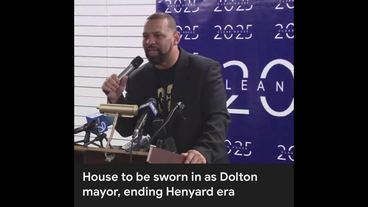 #JASON HOUSE SWORN IN AS MAYOR OF #DOLTON ENDING #TIFFANY HENYARD ERA ...