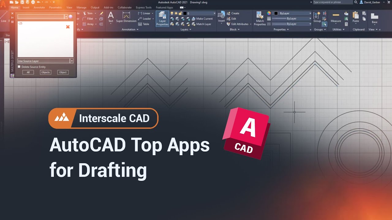 Interscale CAD: AutoCAD Top Apps for Drafting - YouTube