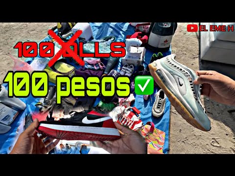 TENIS NIKE DE 100 DLLS A SOLO 100 PESOS🤑 - YouTube