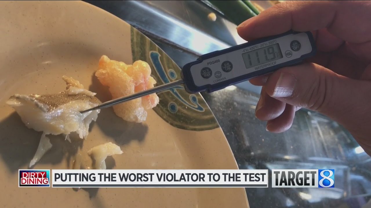 Dirty Dining: Target 8 tests find potentially 'hazardous' buffet - YouTube