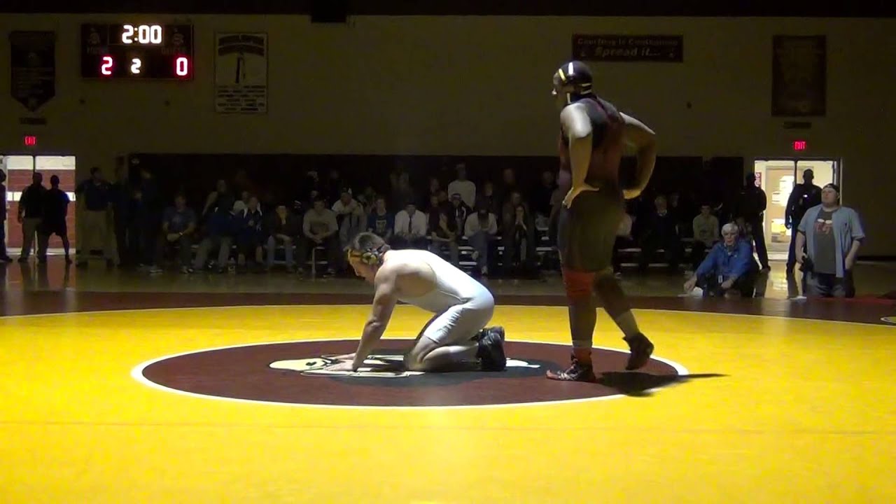 285lbs finals, Zack Parker, CR vs Jeff Delva, Milford - YouTube