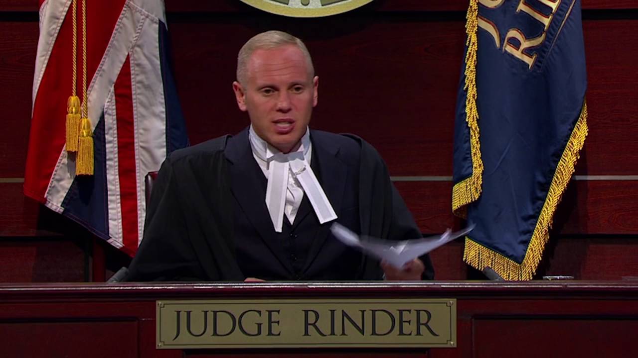 MORON!!!!! | Judge Rinder - YouTube