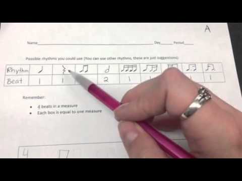 A 4 measure composition - YouTube