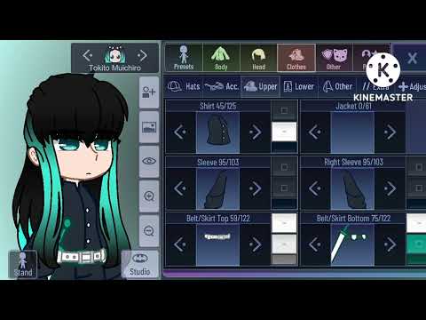 How to making Tokito Muichiro in Gacha Club (Gacha Edition Mod) part 10 ...