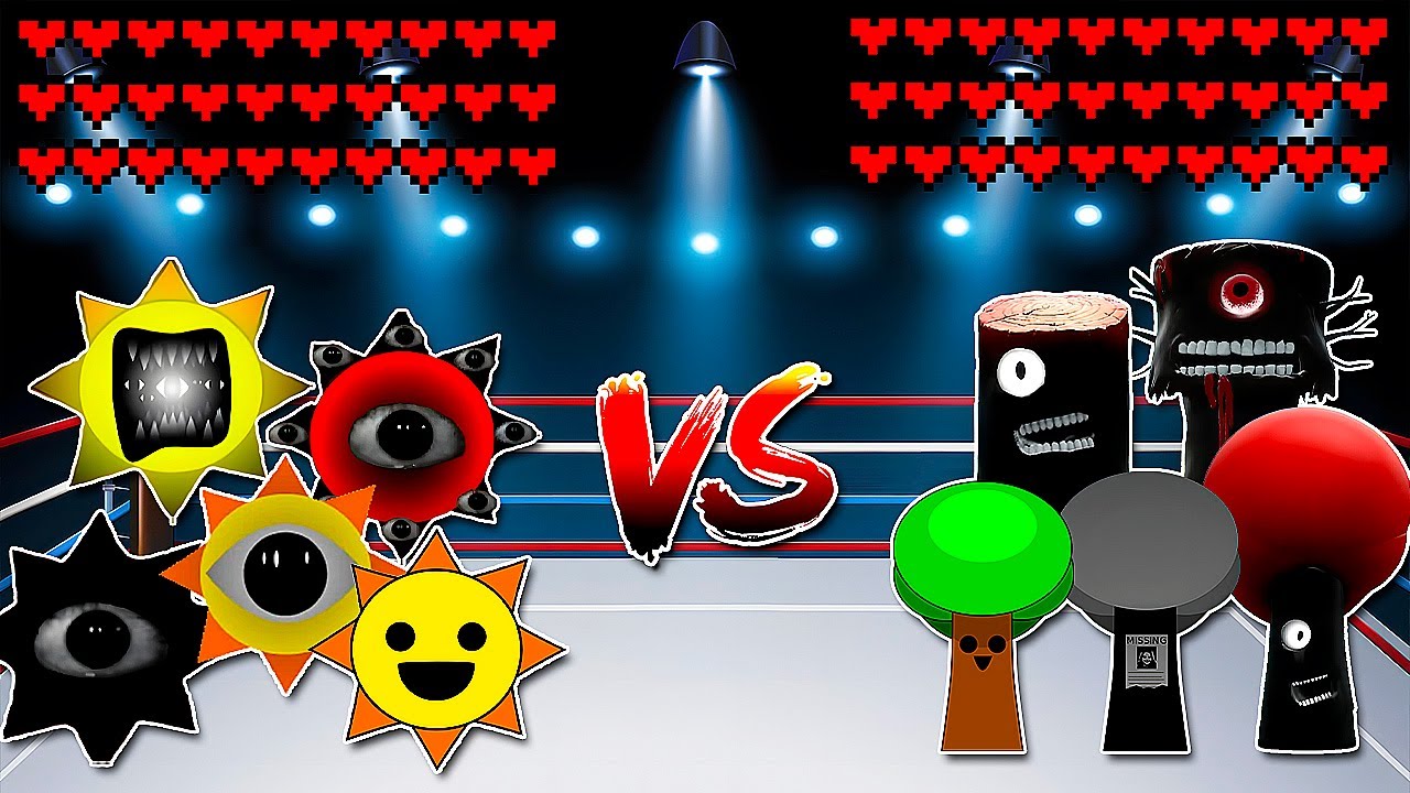 Mr. Sun Monster Evolution vs Mr. Tree Monster Evlution! Meme battle ...