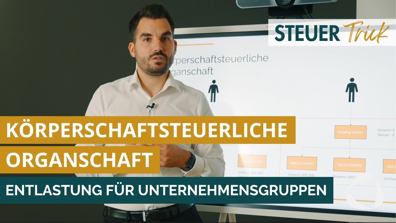 Körperschaftsteuerliche Organschaft | Verlustverrechnung zwischen ...