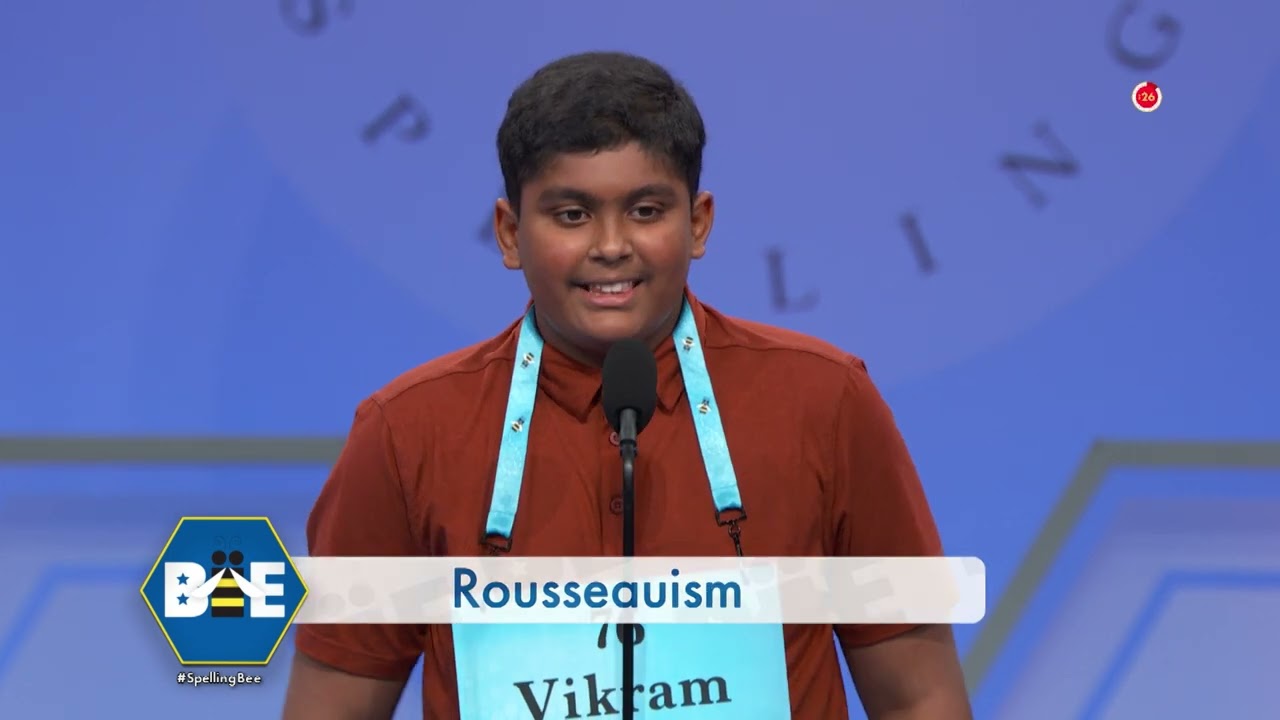 Meet the 2022 Finalists: Speller 76 Vikram Raju - YouTube