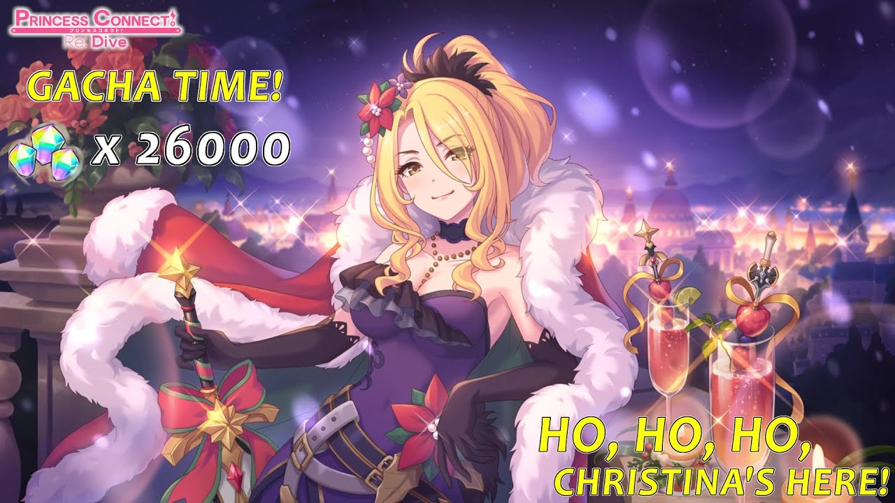 Princess Connect Re:Dive - ALL IN FOR Xmas CHRISTINA! The JOY of ...