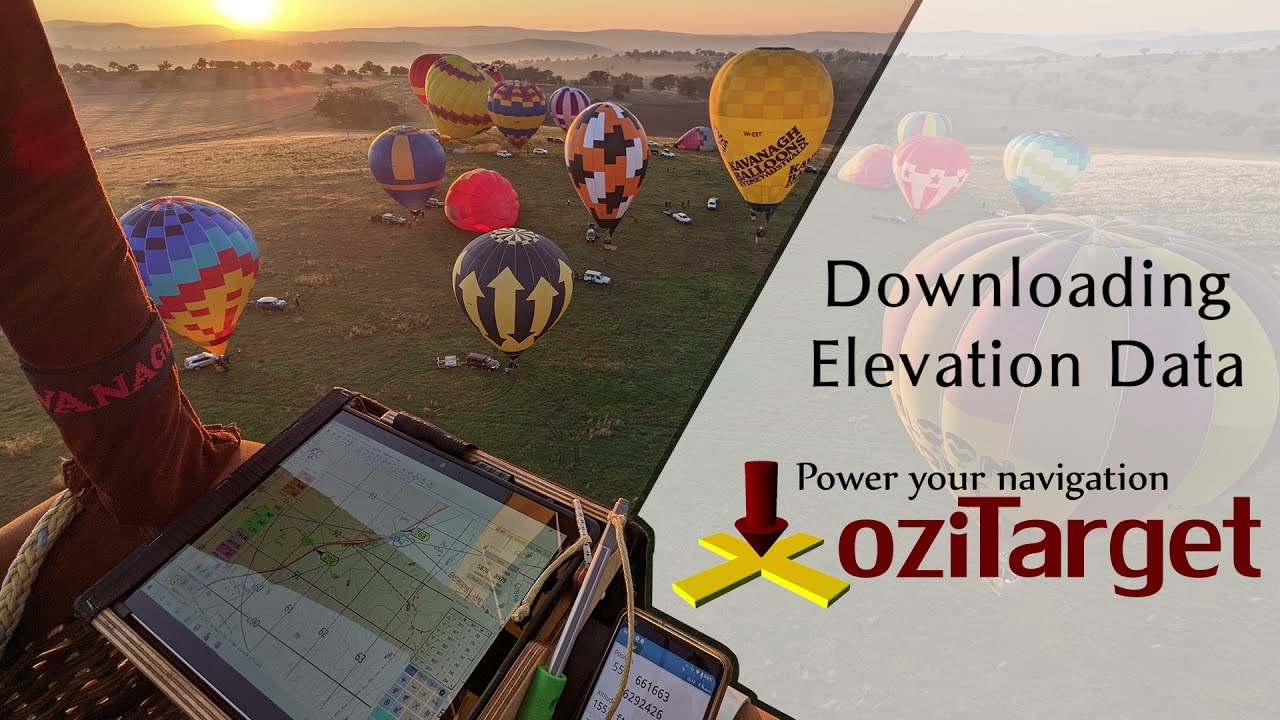 oziTarget Downloading Elevation Data - YouTube