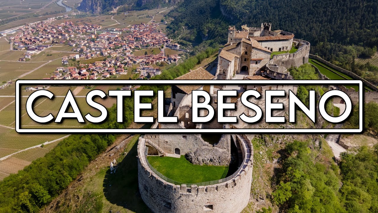 Amazing Italian Castles: Castel Beseno | 4K Cinematic Drone Footage ...