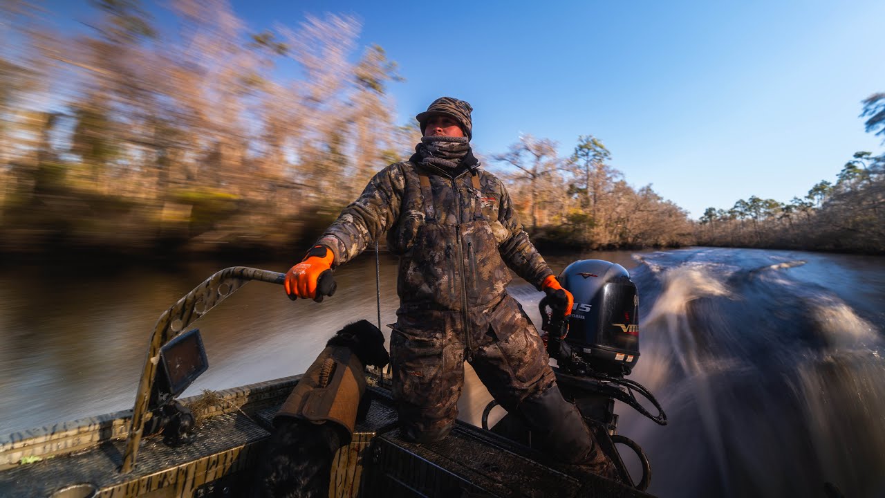 Duck Hunting in the Eye of Winter Storm Enzo | Capt Brice Williamson ...