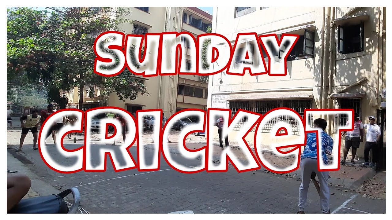 Sunday cricket 🏏 - YouTube