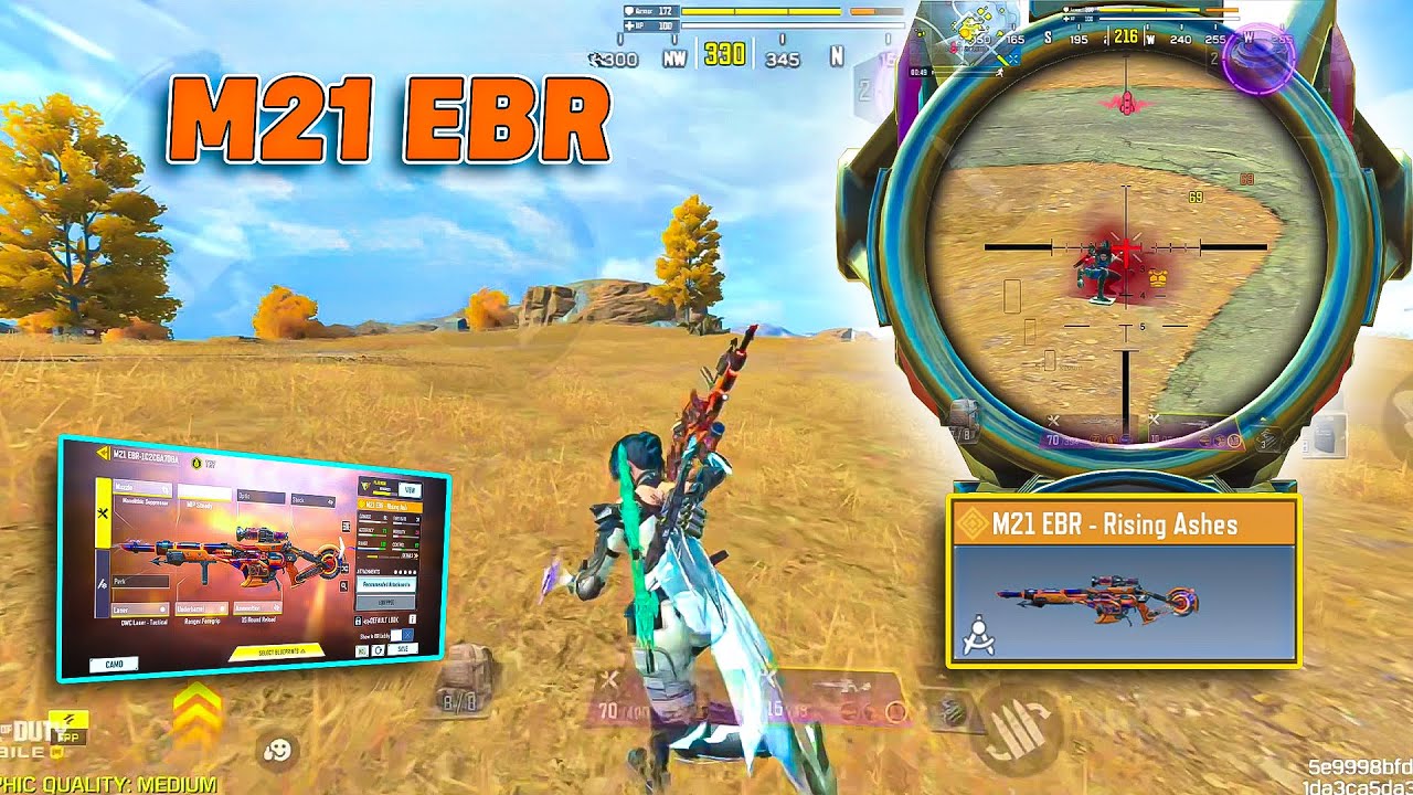 M21-EBR IS BEST AUTO SNIPER ...? | 31 KILLS USING BEST M21-EBR GUNSMITH ...