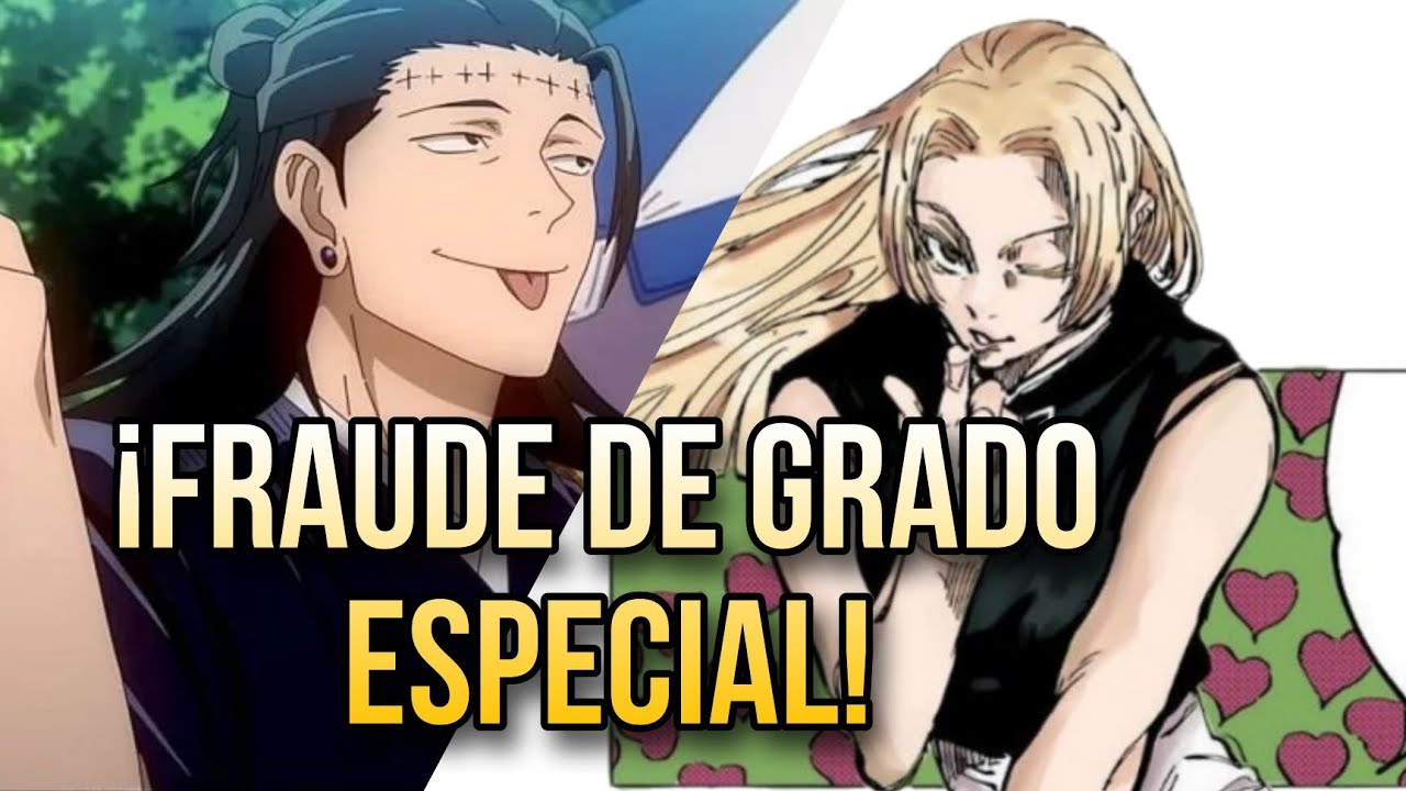 Jujutsu Kaisen Capítulo 208 - YUKI BASURA GRADO ESPECIAL - YouTube