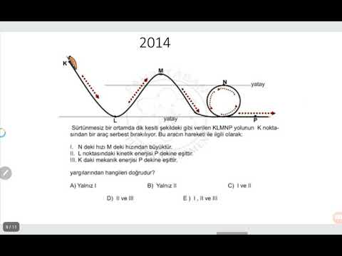 İŞ-GÜÇ-ENERJİ-18 [YGS Çıkmış Sorular]