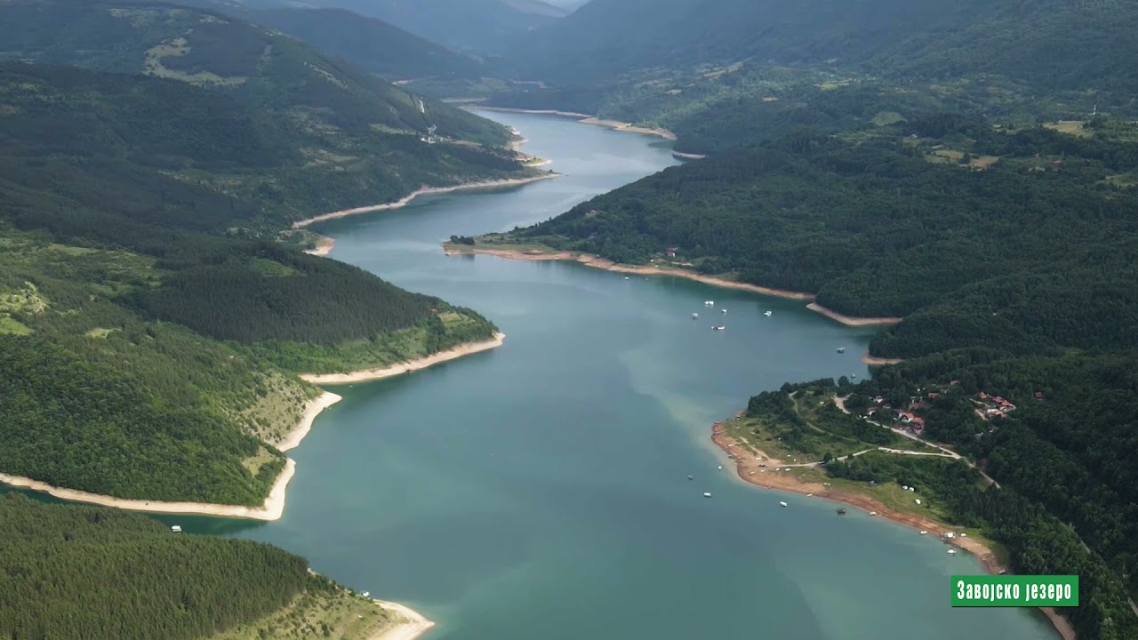 Reke i jezera - Zavojsko jezero - YouTube