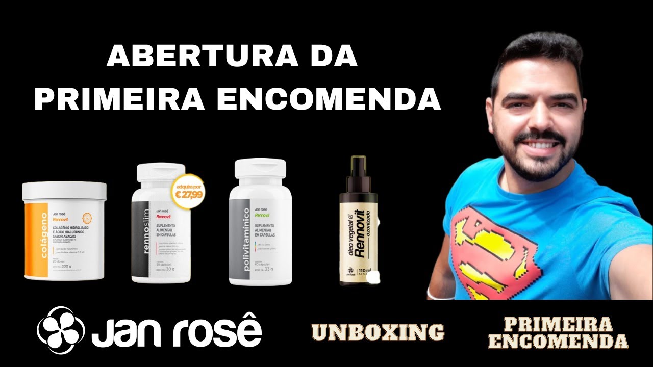 Jan Rosê - abertura da Primeira Encomenda (unboxing) - YouTube