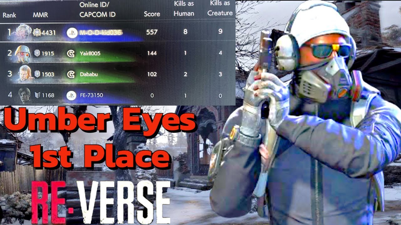 I STOMPED THIS LOW ELO LOBBY AS UMBER EYES | Resident Evil Re:Verse ...