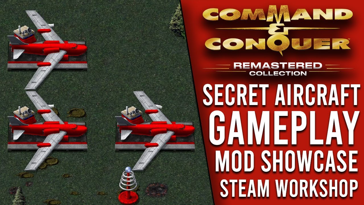 COMMAND & CONQUER REMASTERED - SECRET SUPERPOWER AIRCRAFT | Mod ...