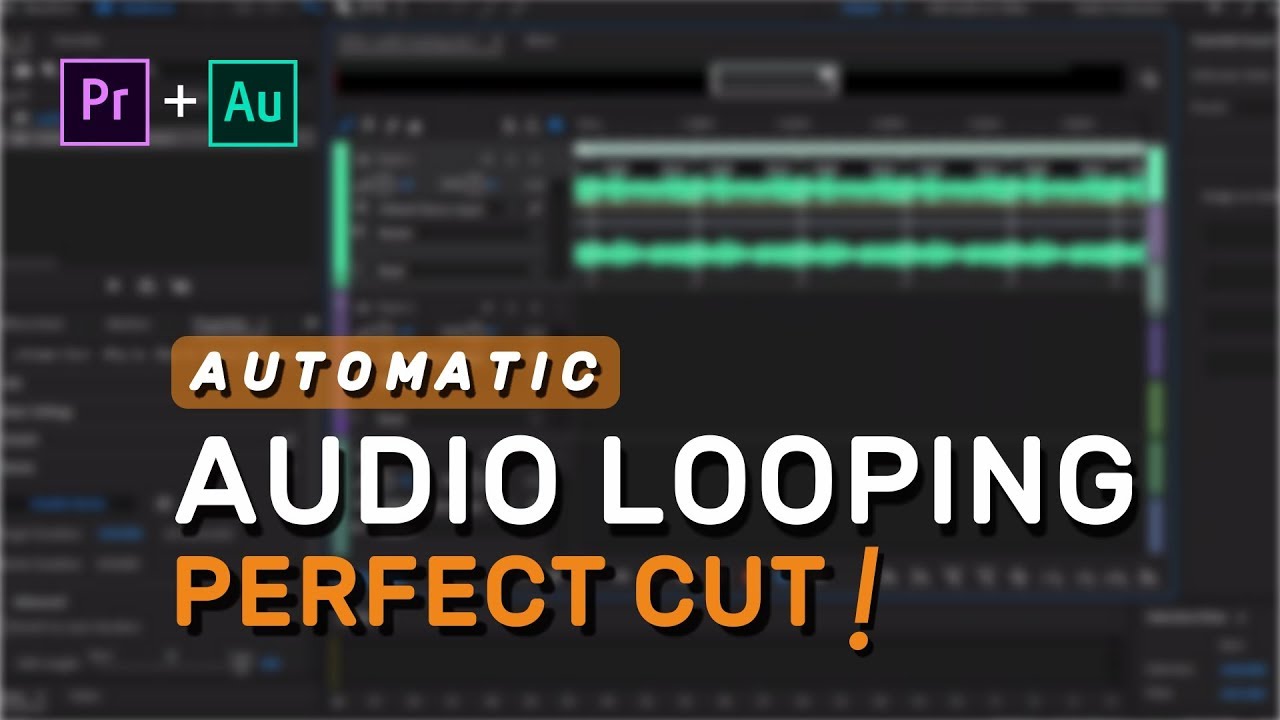 Cara membuat audio looping otomatis untuk backsound - YouTube