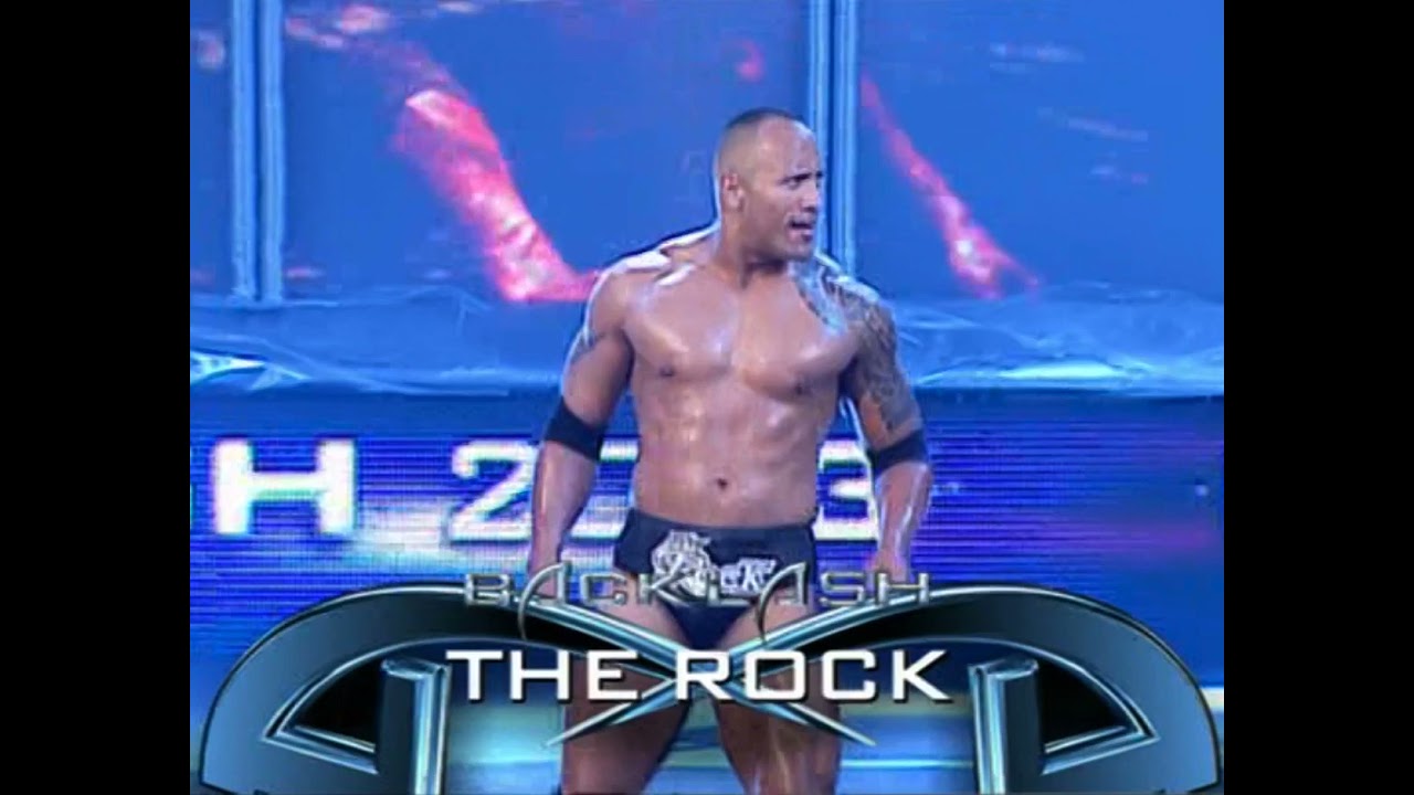 The Rock Backlash 2003 Entrance (No Commentary) - YouTube